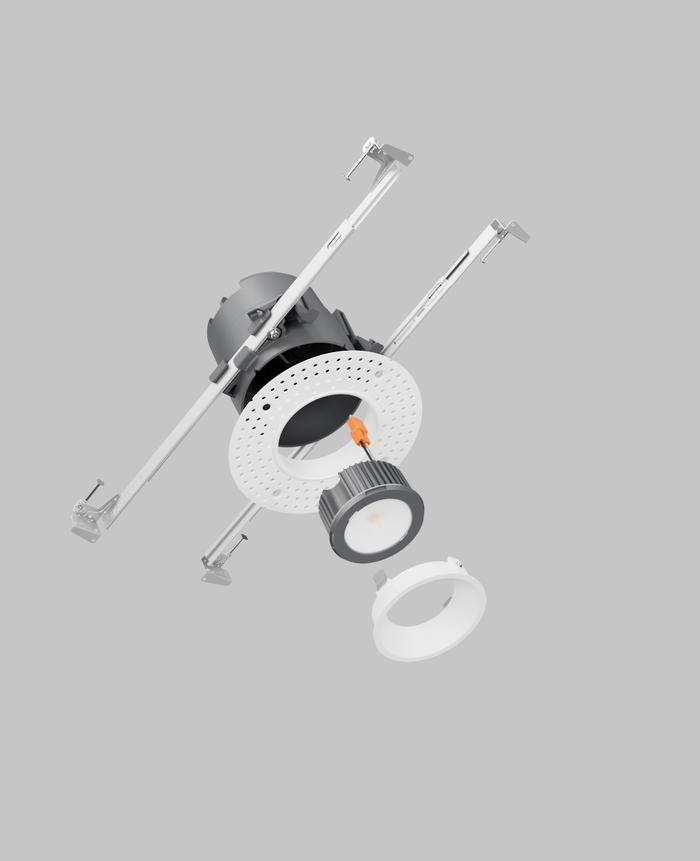 Flangeless Recessed Lighting Kit